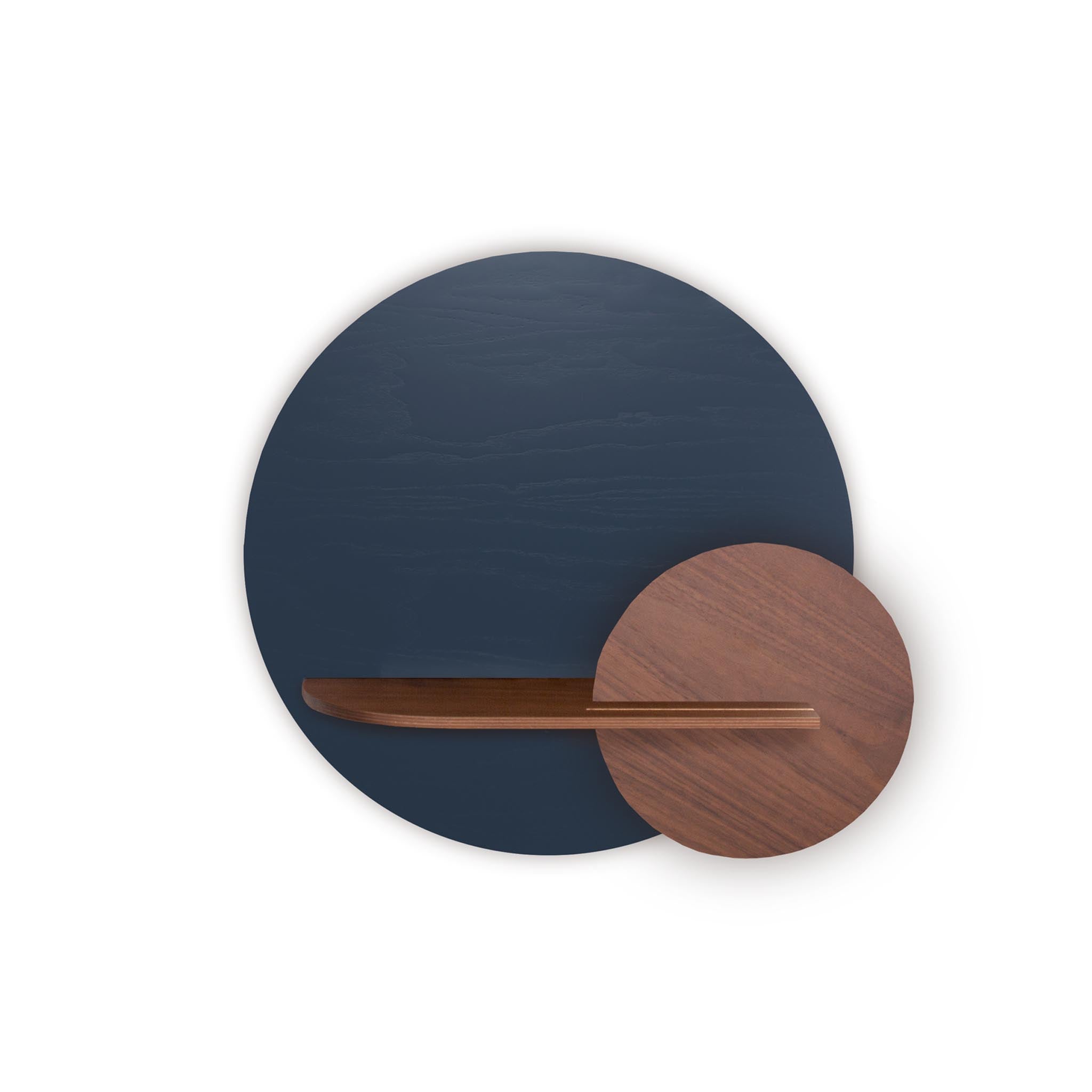 Alba Wall Shelf · Blue circle – Woodendot