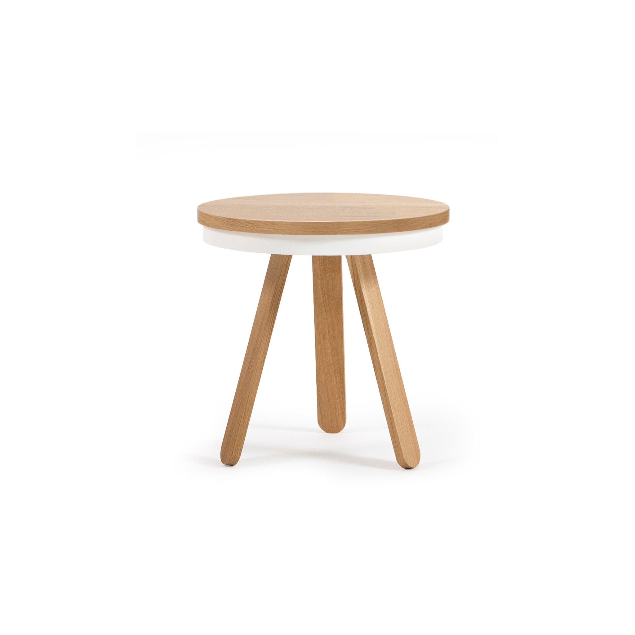 Batea S Tray Table · Oak & white – Woodendot